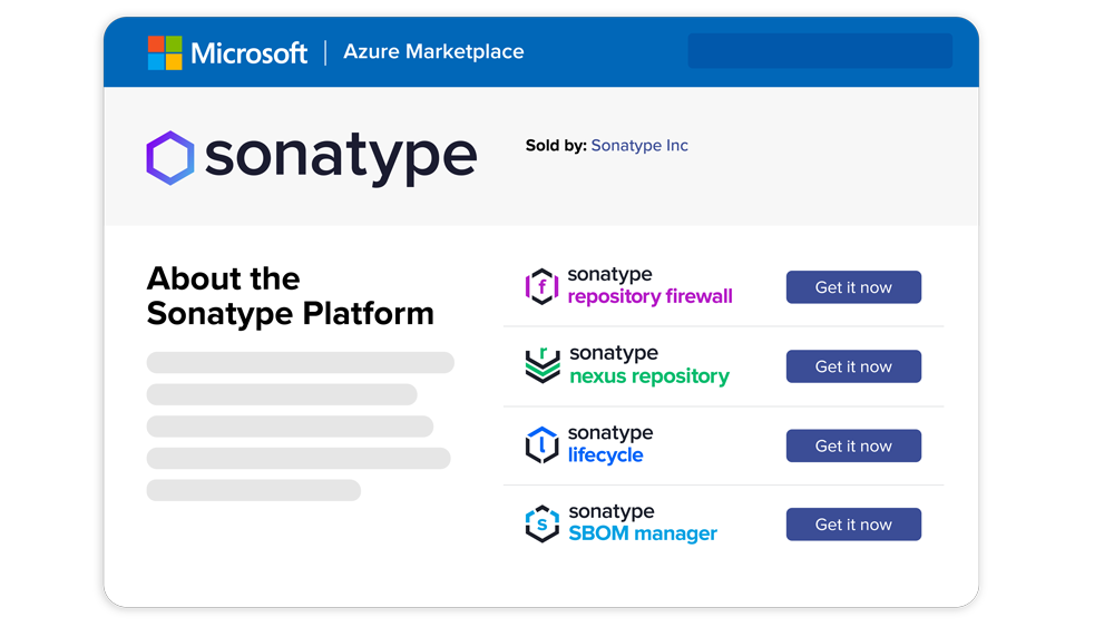 Sonatype + Microsoft Azure | Sonatype