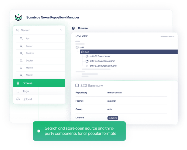 Sonatype Nexus Repository - Binary & Artifact Management | Sonatype