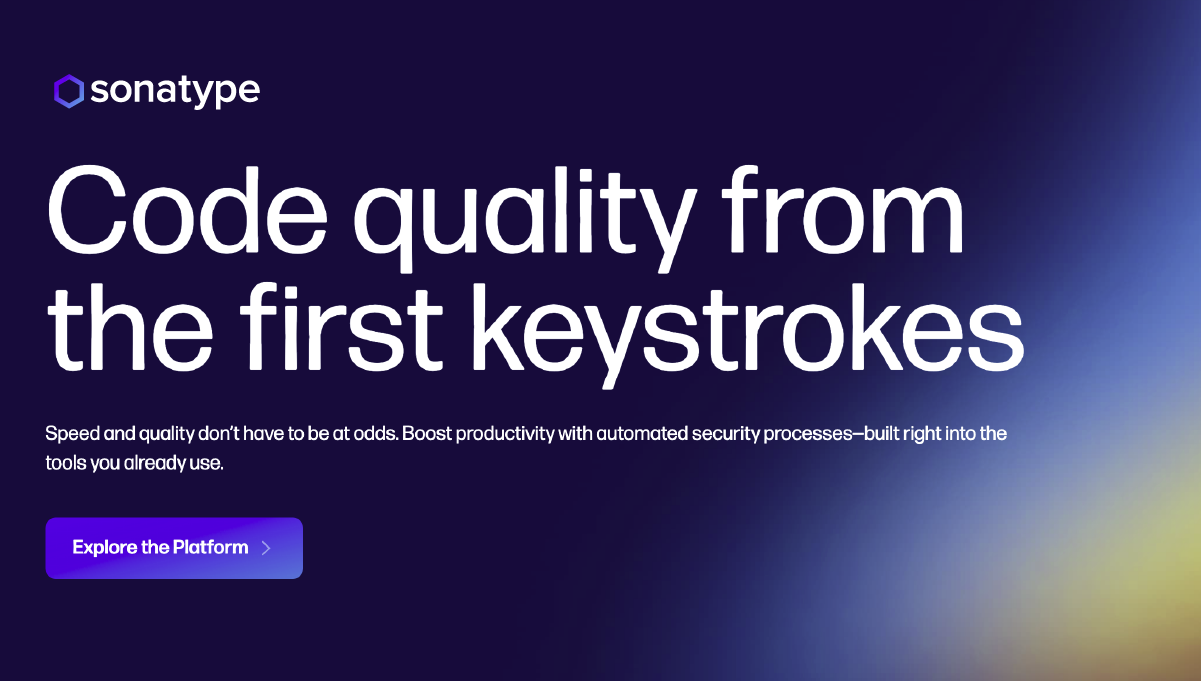 Software Developers | Software Tools | Sonatype