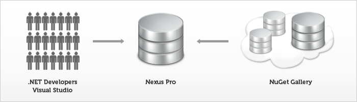 Proxy .NET packages NuGet Gallery with Sonatype Nexus Repository
