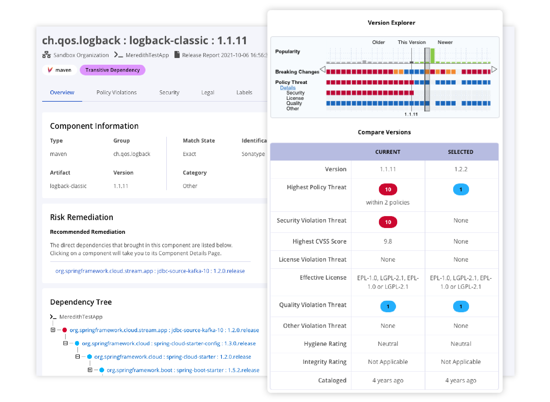 Nexus Lifecycle - OSS Vulnerability & Dependency Management | Sonatype