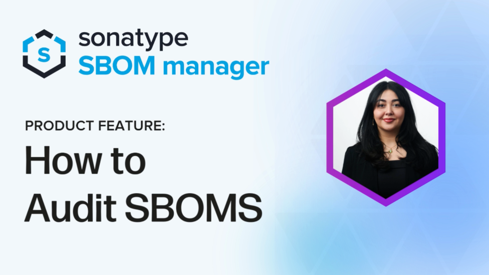 SBOM Manager | Sonatype