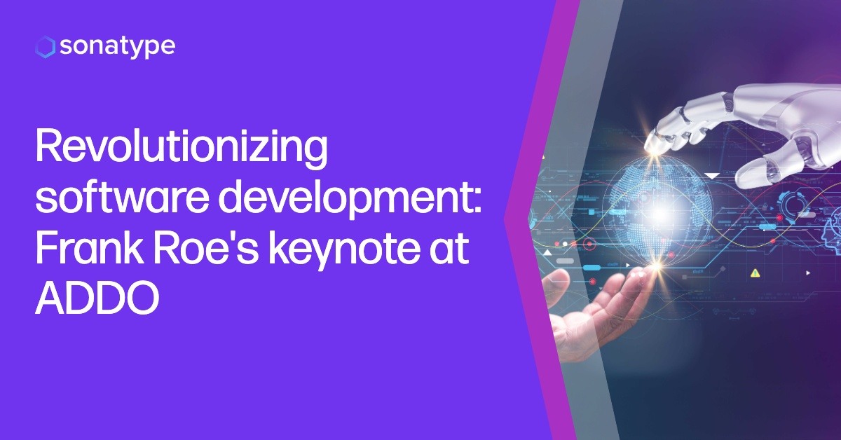 Revolutionizing Software Development: Frank Roe's Keynote at ADDO